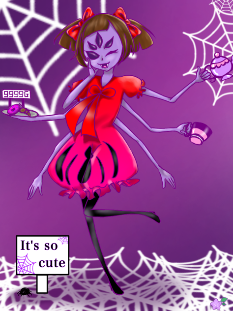 【undertale】Muffet - ibisPaint