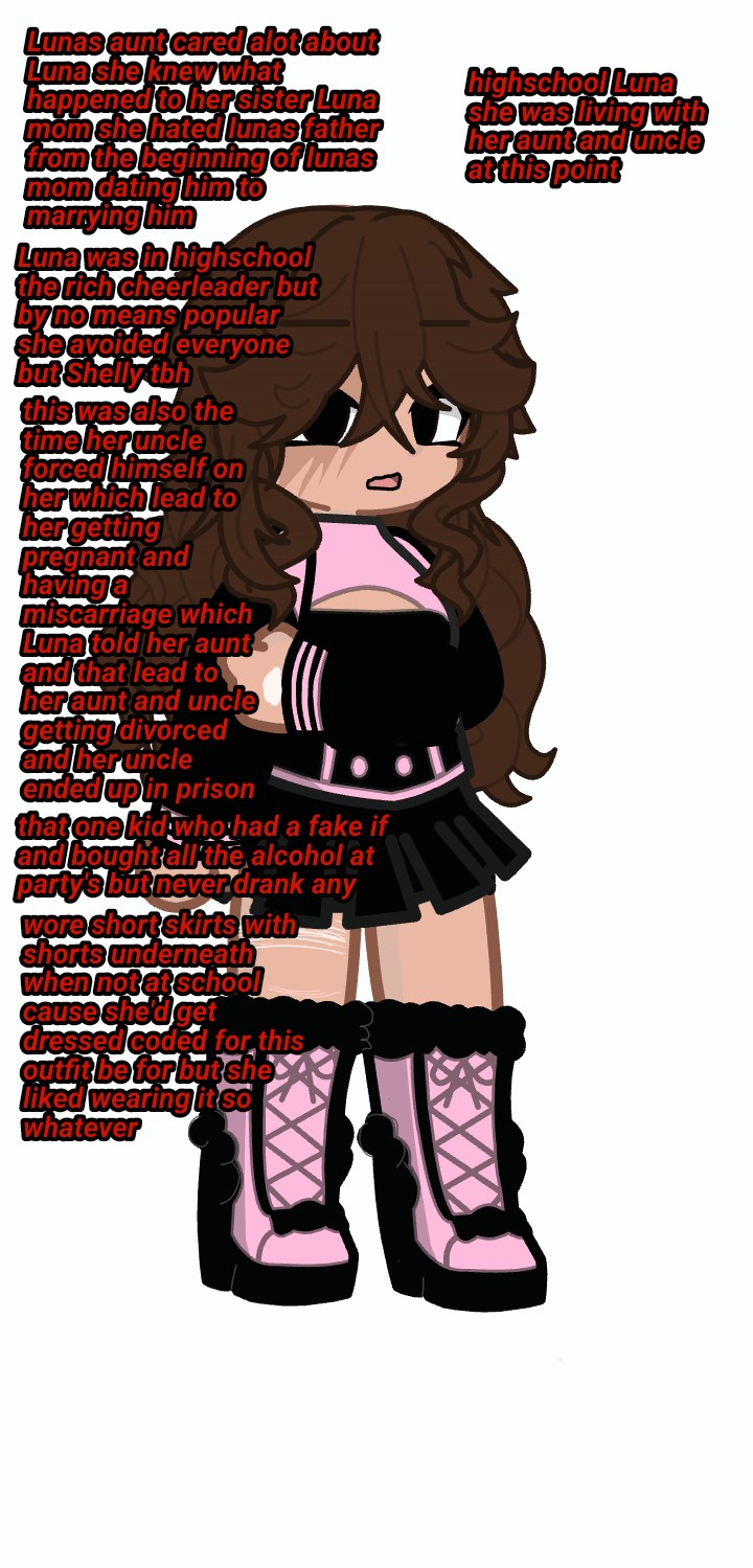 Luna in highschool - ibisPaint