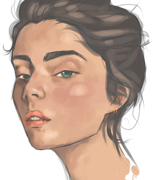 practicing skin color - ibisPaint