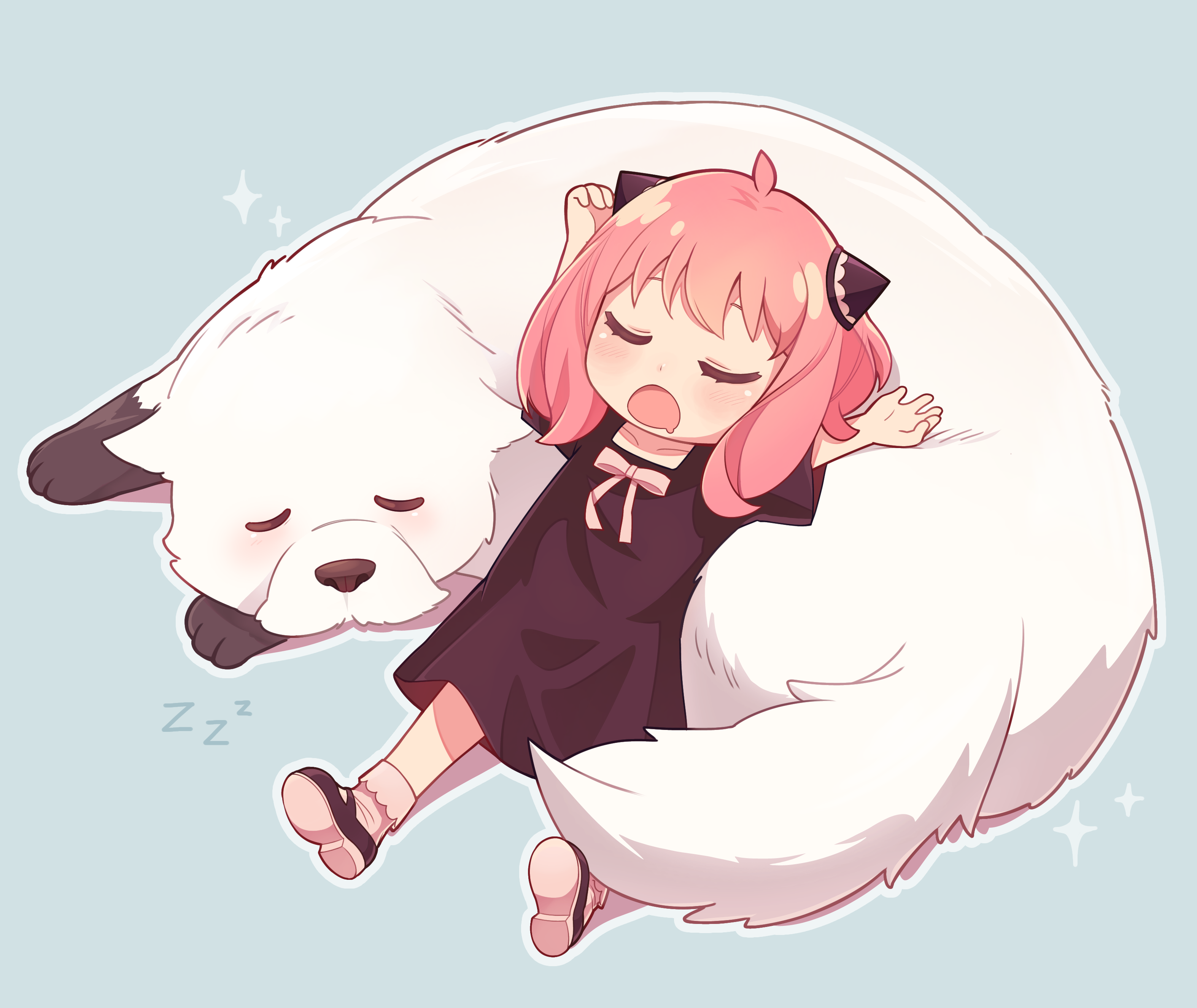 anya & bond 🐾💛 - ibisPaint