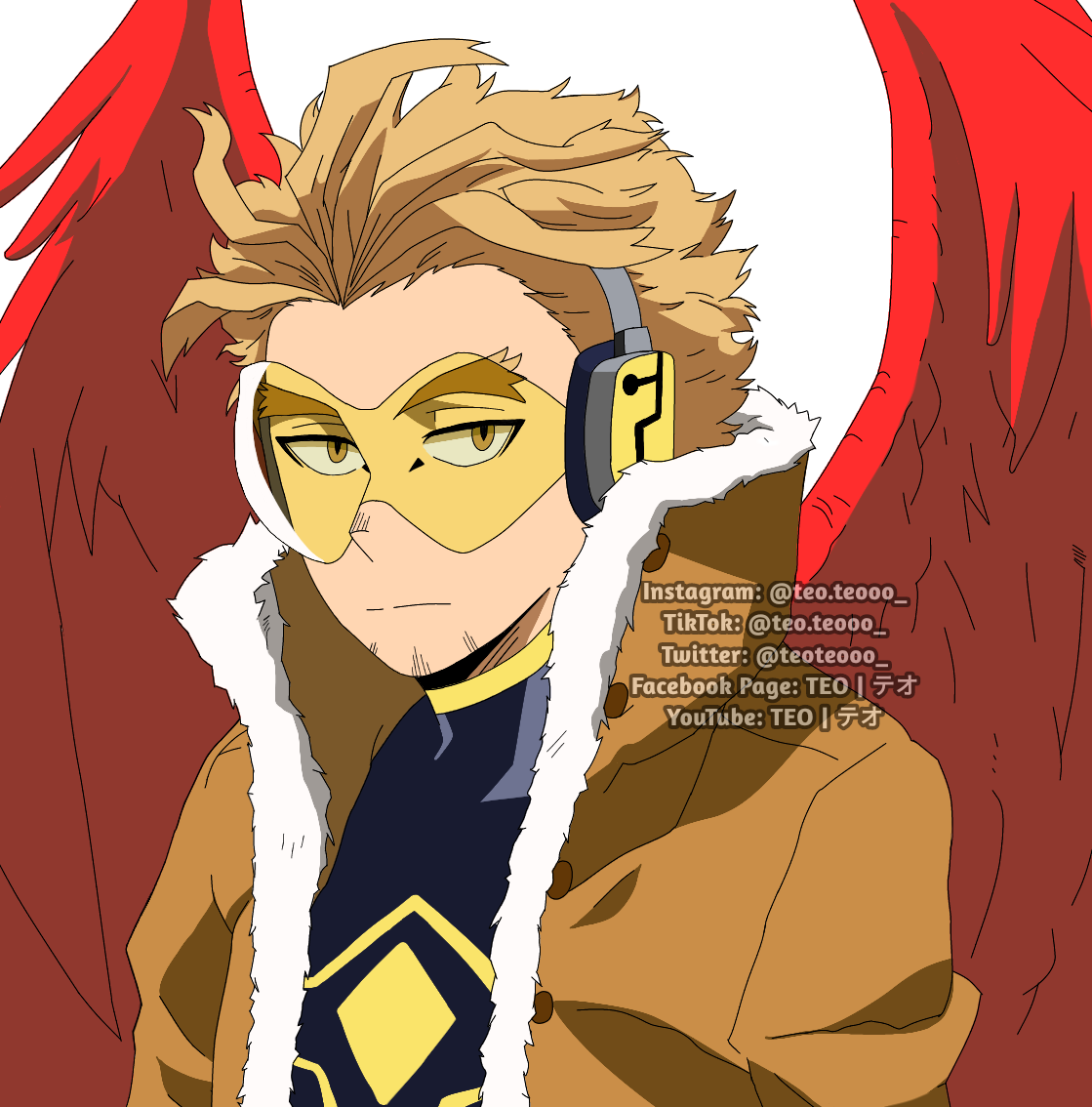 KeigoTakami ~ Hawks (BokuNoHeroAcademia) - ibisPaint
