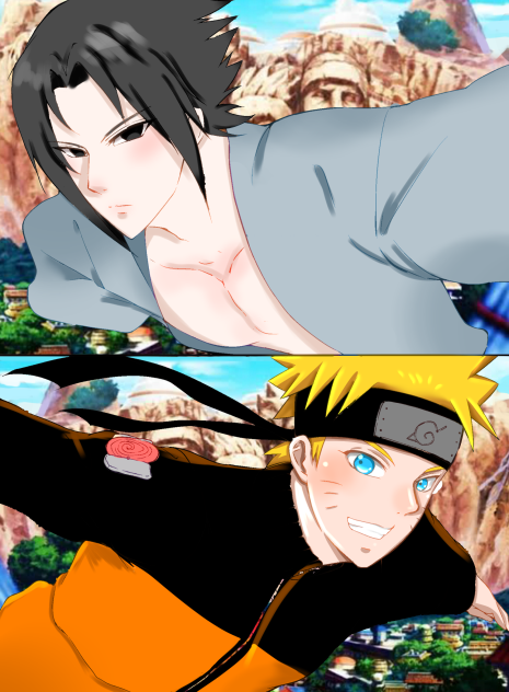 Naruto~sasuke - ibisPaint