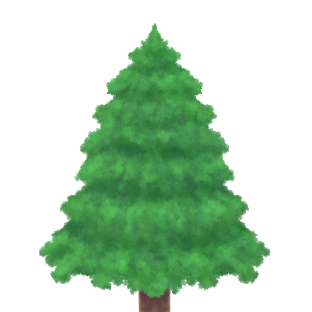Pine trees - ibisPaint