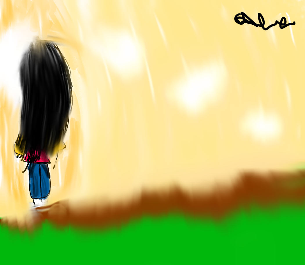 Rain drops as you cry - ibisPaint