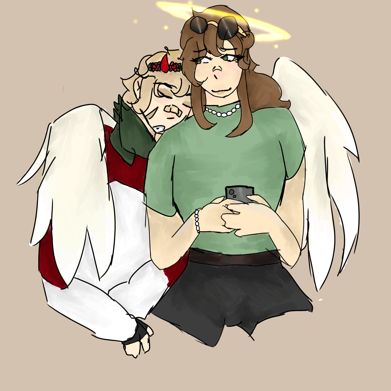 -(Tommy and Molly)- - ibisPaint