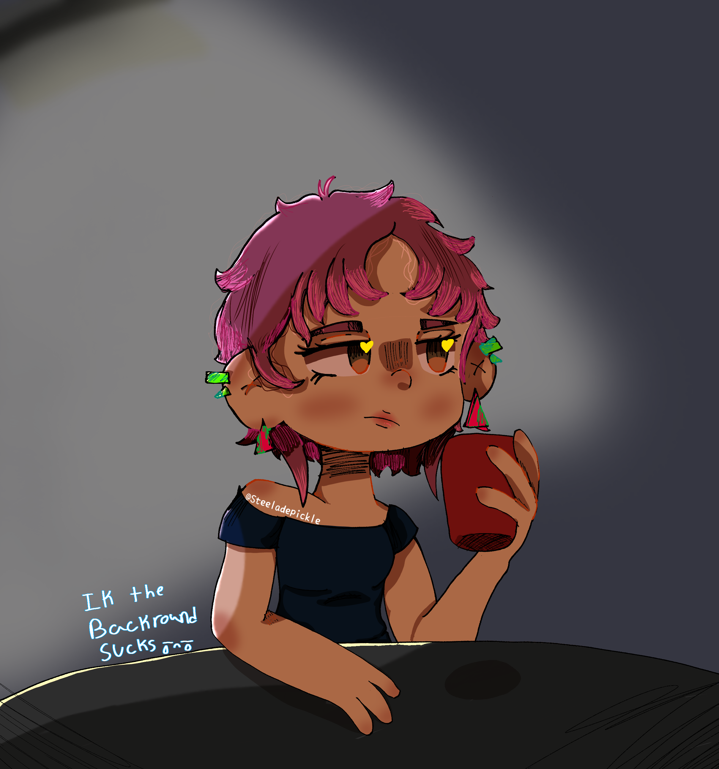 “UGH this party is so boring…” - ibisPaint