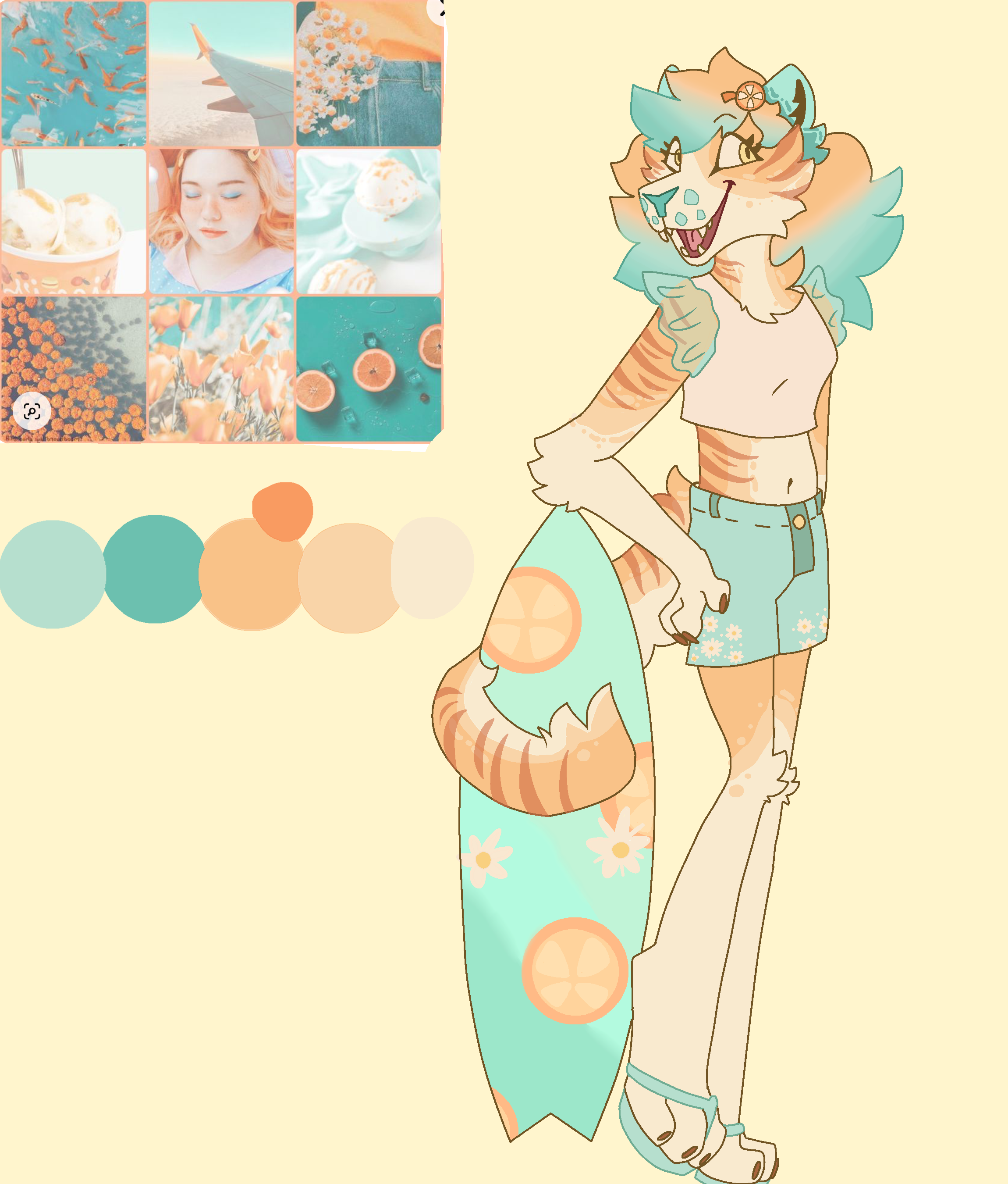 Moodboard character - ibisPaint