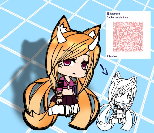 Gacha Lineart!!! - ibisPaint
