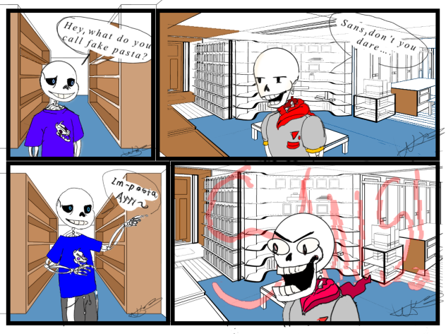 Sans puns #undertale - ibisPaint