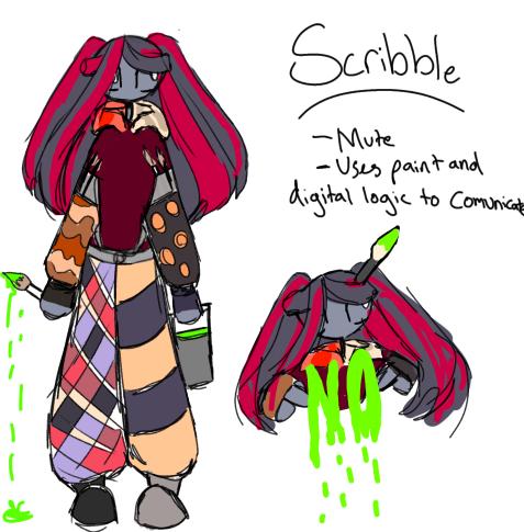 Scribble an TADC oc - ibisPaint