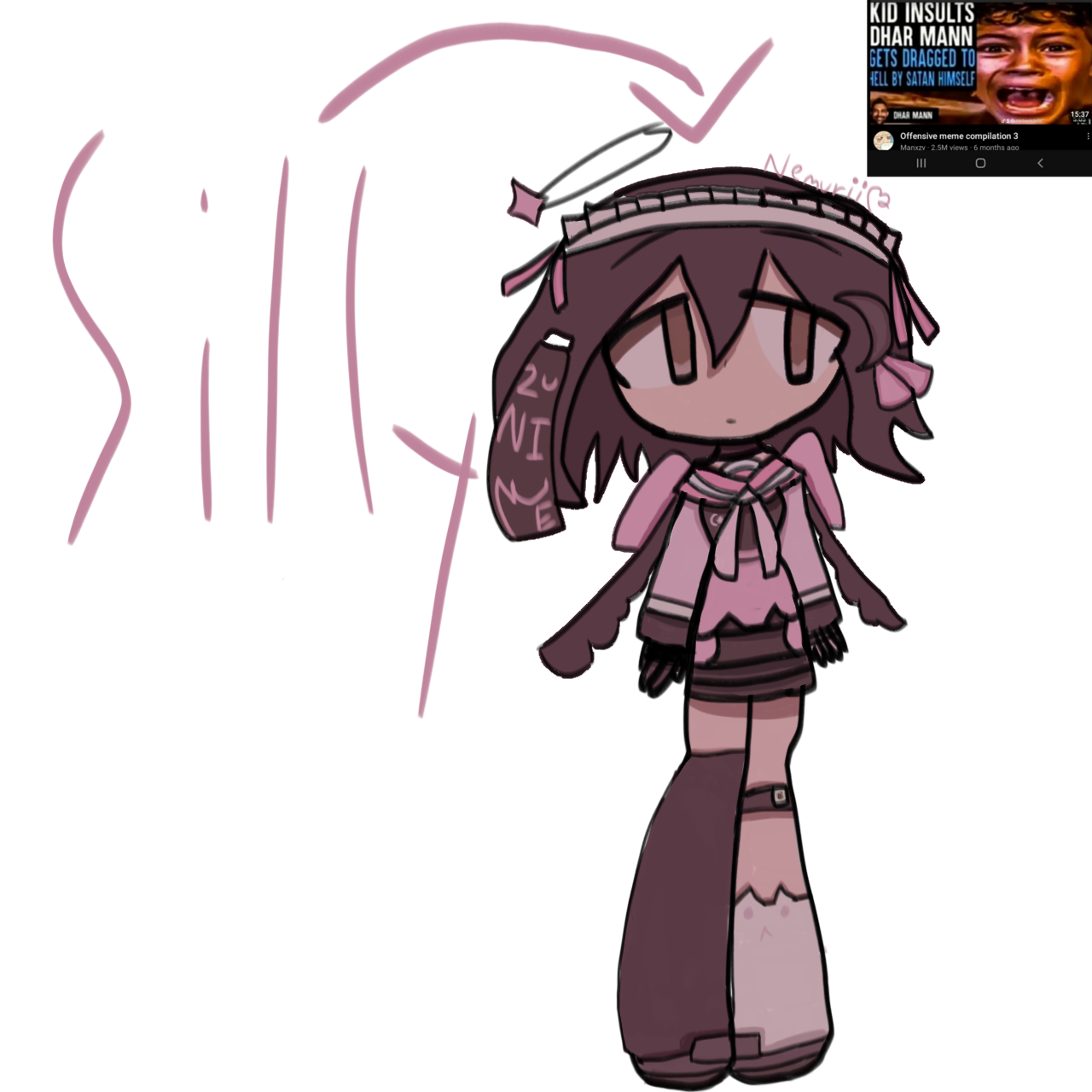 Me being silly - ibisPaint