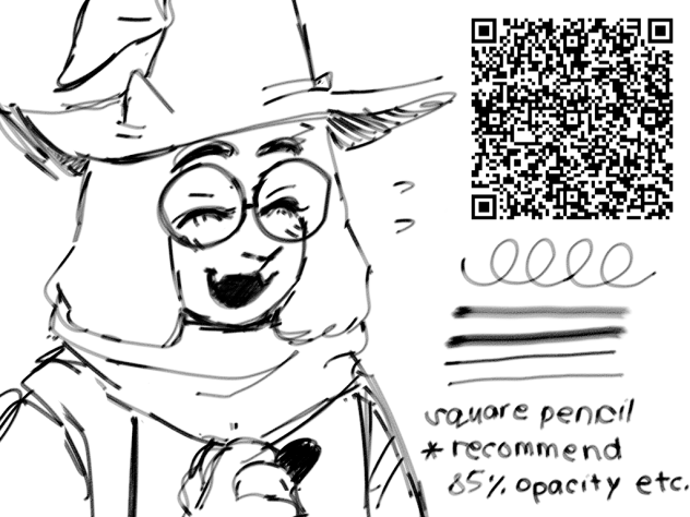 square pencil - ibisPaint