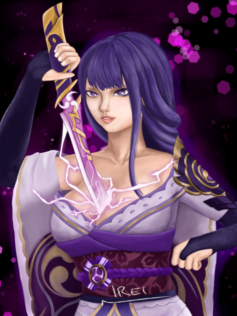 raiden shogun irei - ibisPaint