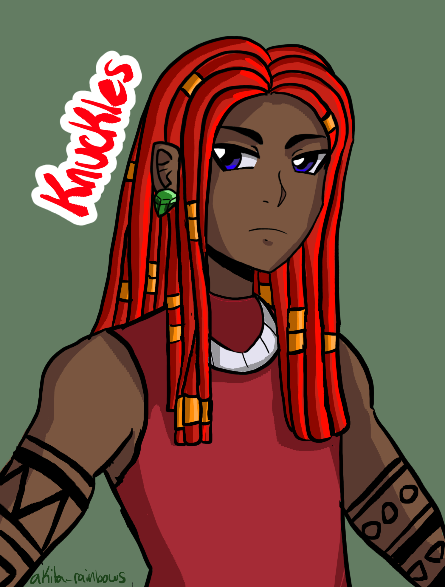 H! Knuckles - ibisPaint