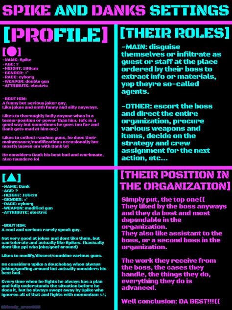 Spike and Danks Settings - ibisPaint