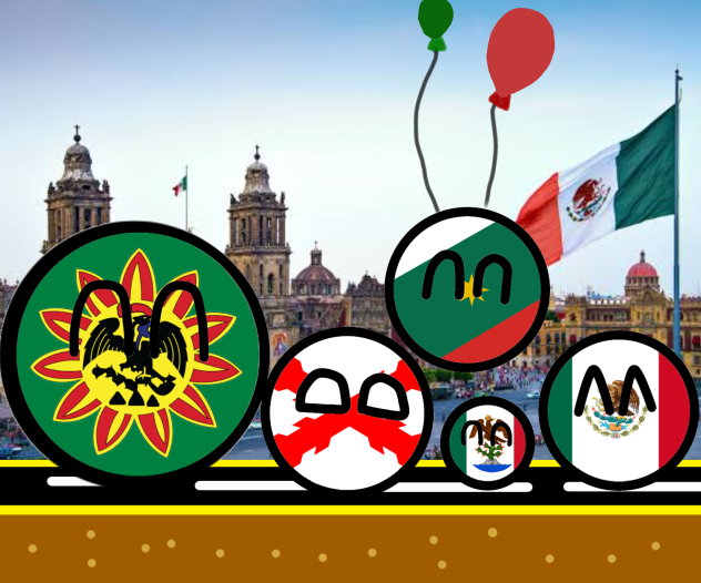 Evolución Countryball de México - ibisPaint