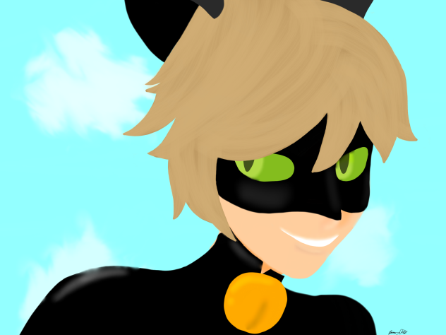 Chat Noir speedpaint - ibisPaint