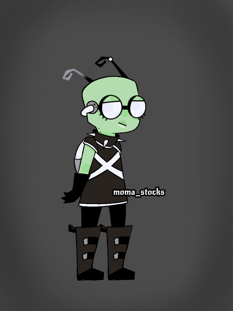 Invader zim style challenge - ibisPaint