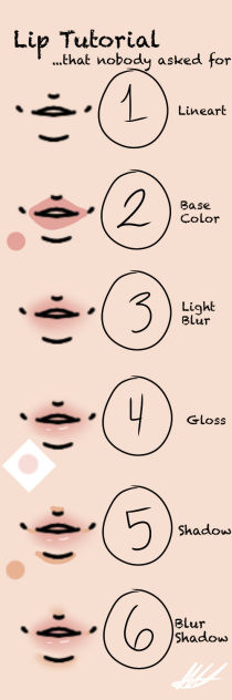 Lip Tutorial - ibisPaint