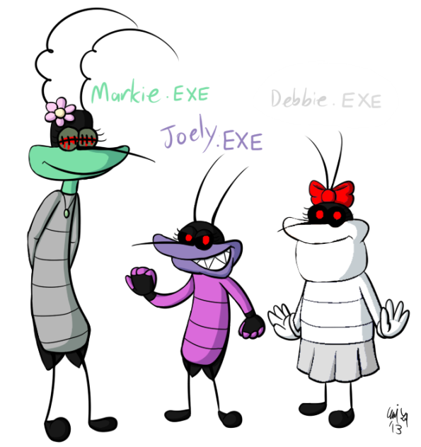 Cockroaches.exe Gender Bender - ibisPaint