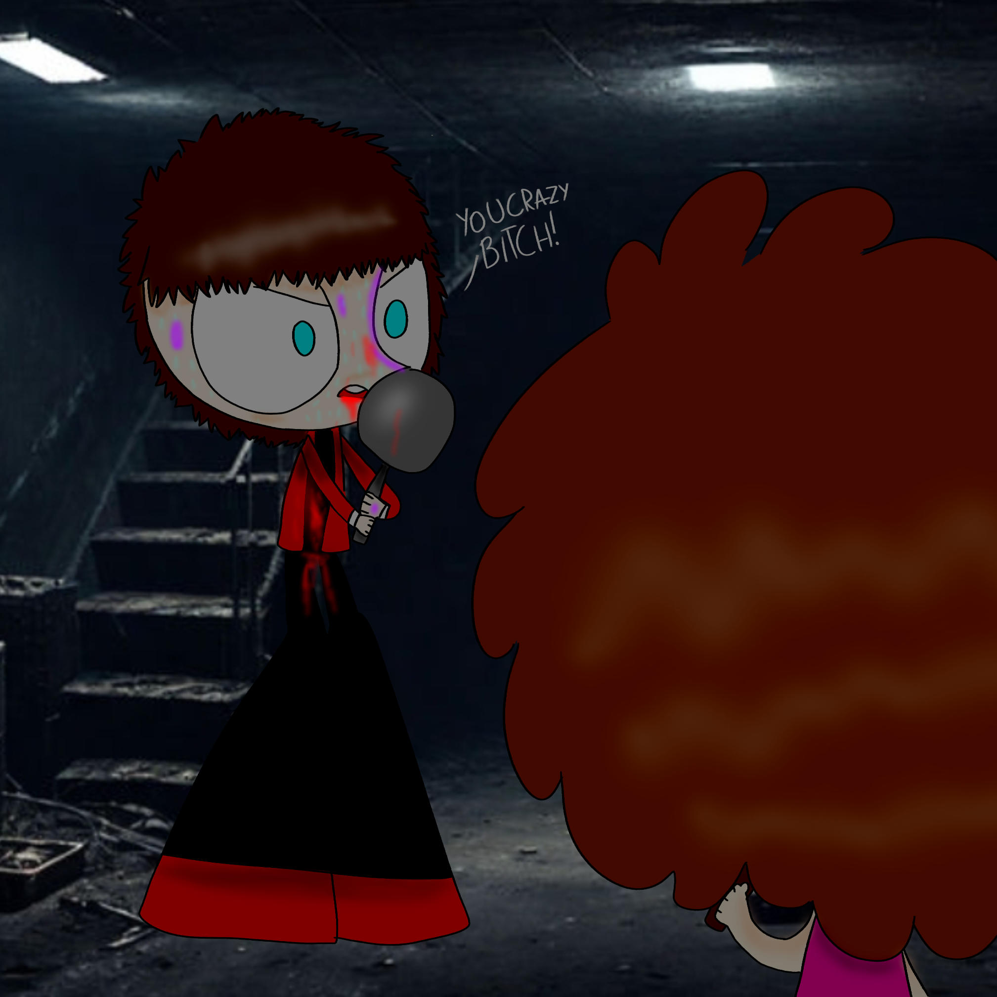 You Crazy Bitch! - ibisPaint