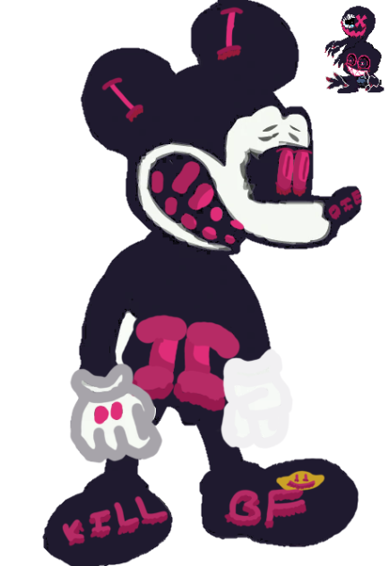 Corrupted Mickey Phase 4 - ibisPaint