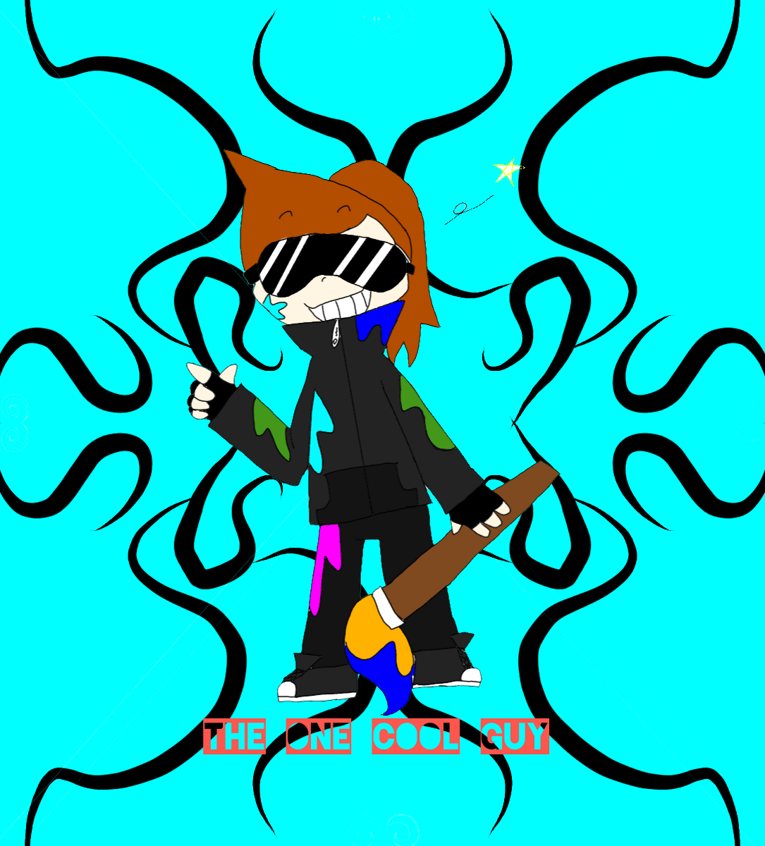 The one cool guy - ibisPaint