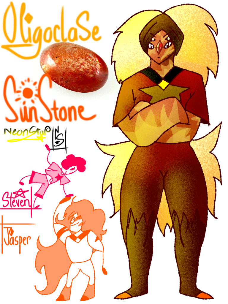 Oligoclase Sunstone(Jasper+Steven) - ibisPaint
