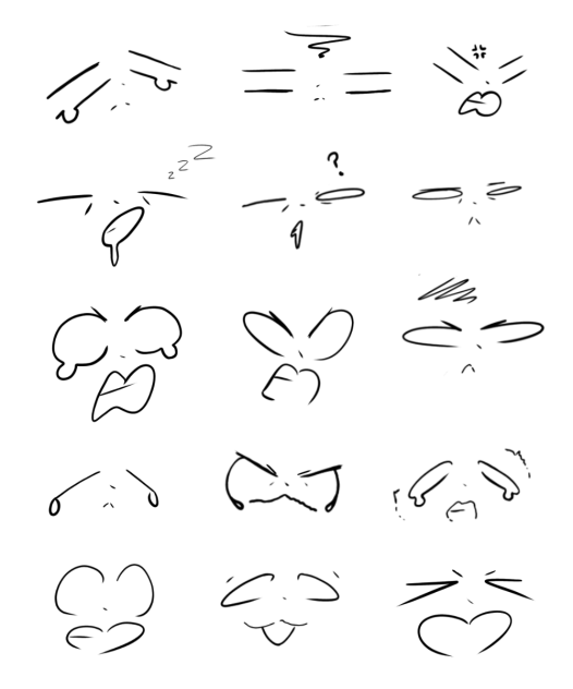 Facial Expressions~ - ibisPaint