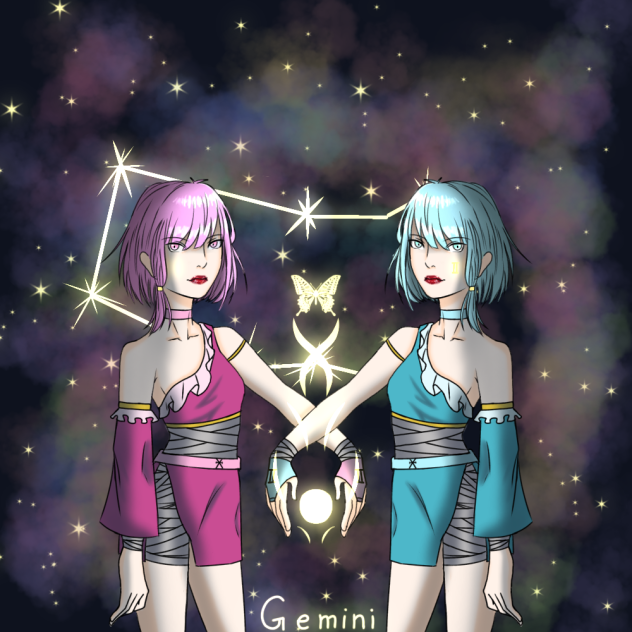 Gemini Zodiac - ibisPaint