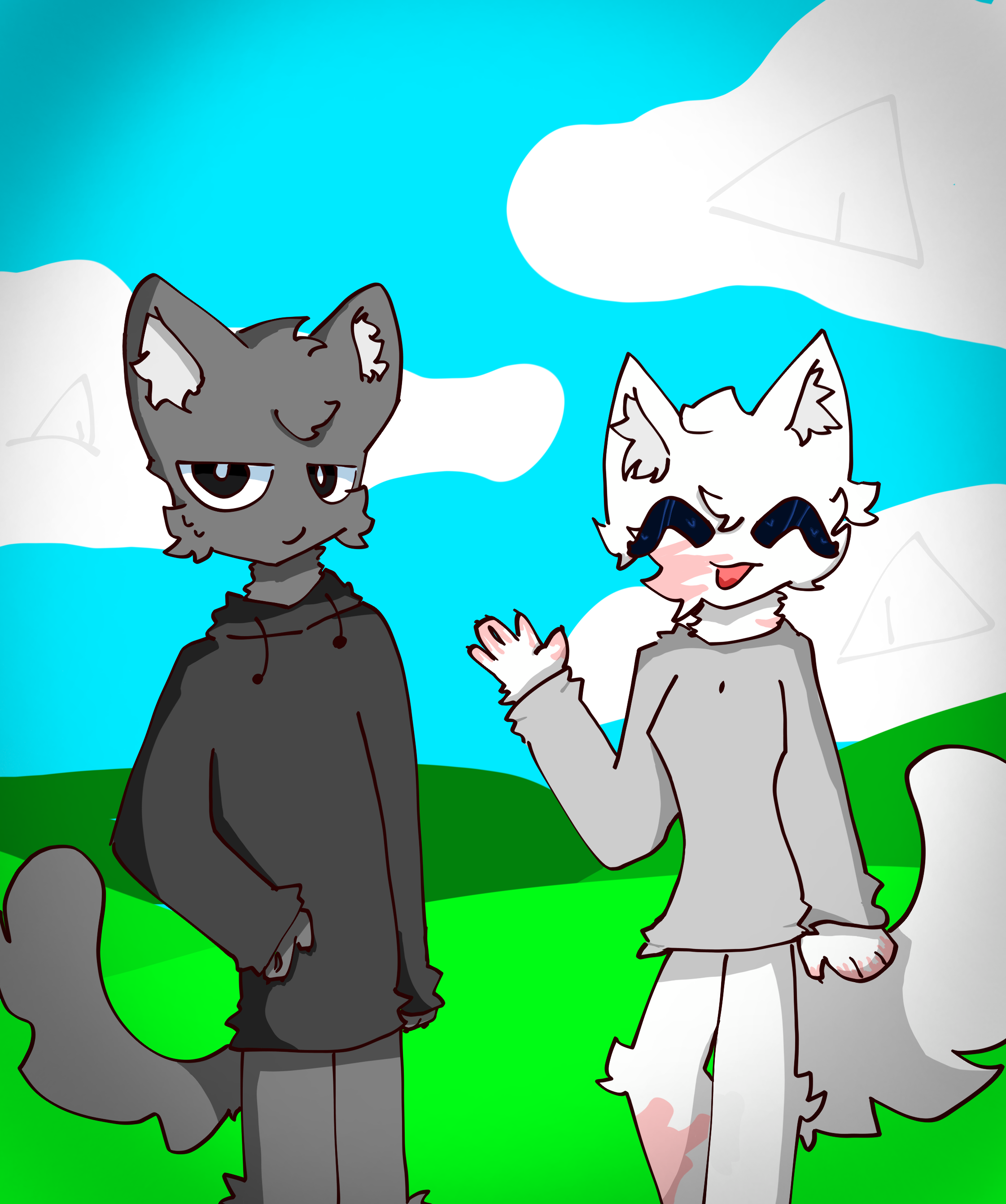 Wenda and Gray - ibisPaint