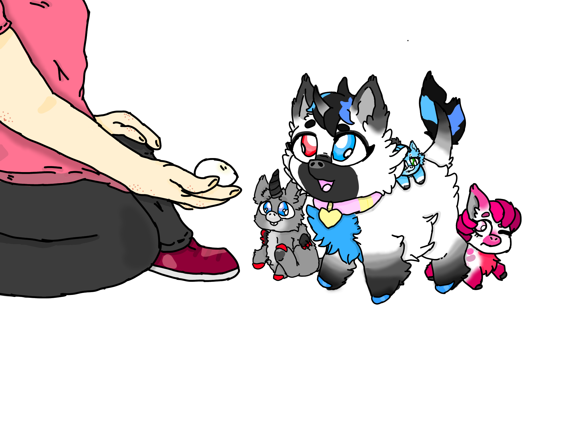 More Fluffy Ponies - ibisPaint