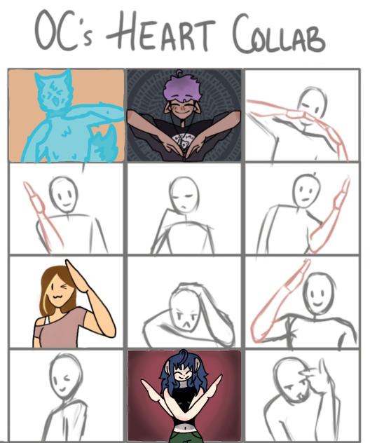 Heart collab - ibisPaint