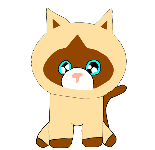 Siamese cat - ibisPaint