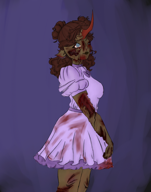 Zaya Zombie Girl - ibisPaint