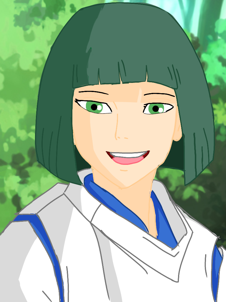 Haku- Sen to Chihiro no kamikakushi - ibisPaint