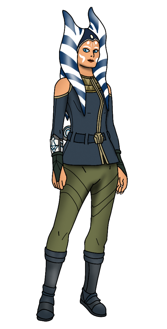 Ahsoka Tano render - ibisPaint