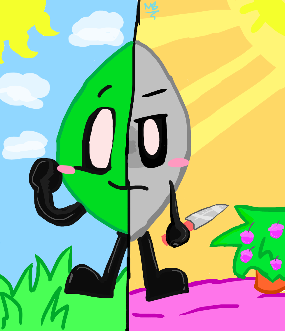 The two sides (bfdi ibis speedpaint) - ibisPaint