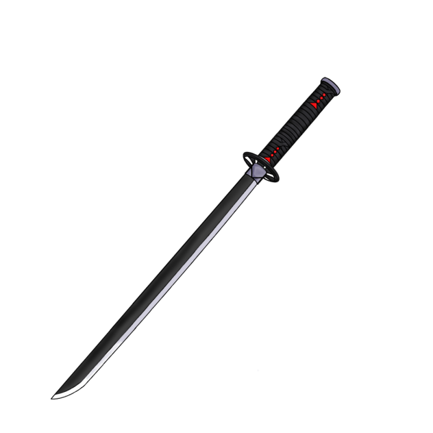 Black Katana - ibisPaint
