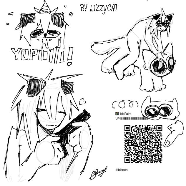 YUPIIIEEEE BRUSH BY LIZZYCAT - ibisPaint