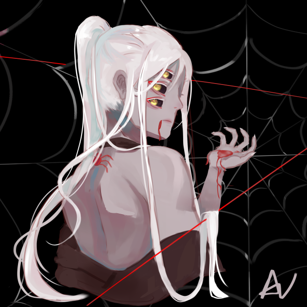 Spiderweb - ibisPaint