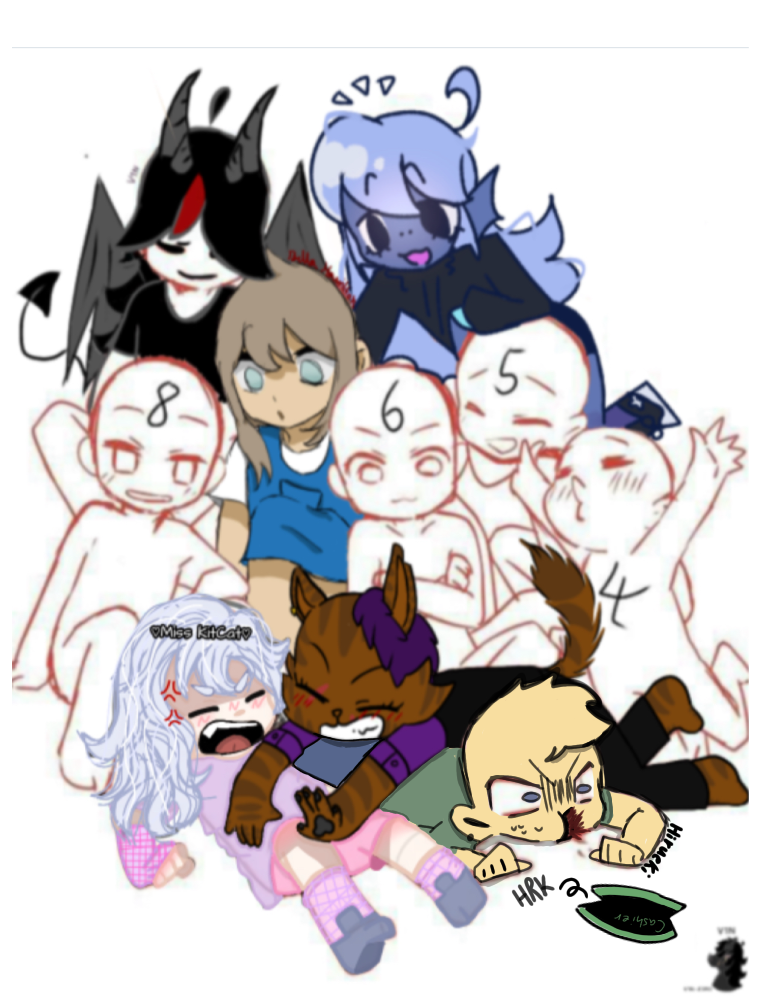 Collab with ppl IDK 🤪🤪 - ibisPaint