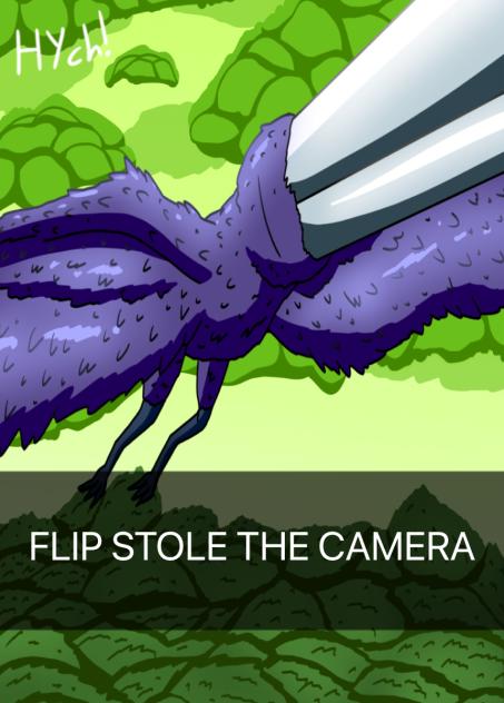 `` FLIP STOLE THE CAMERA! `` - ibisPaint