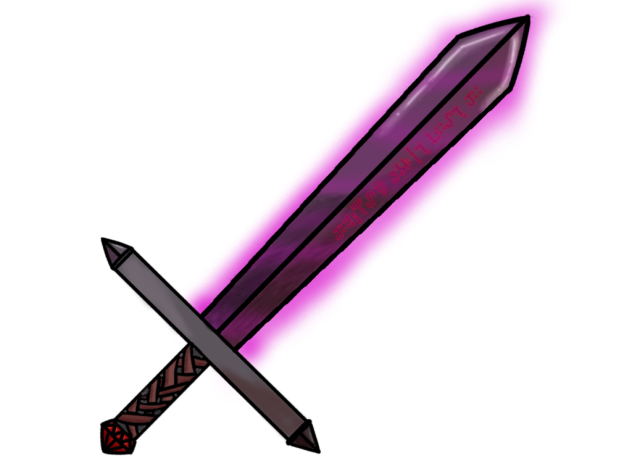 Technoblade's sword - ibisPaint