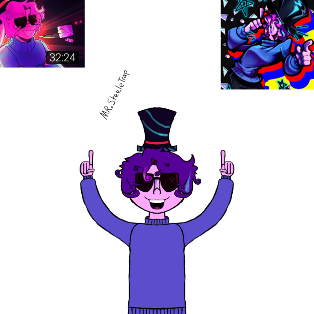 Mr.SteeleTrapVoid fanart - ibisPaint