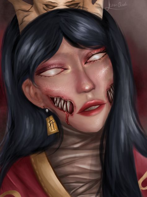 Tnmn Nightmare - Yan Luo Fanart Repaint - ibisPaint