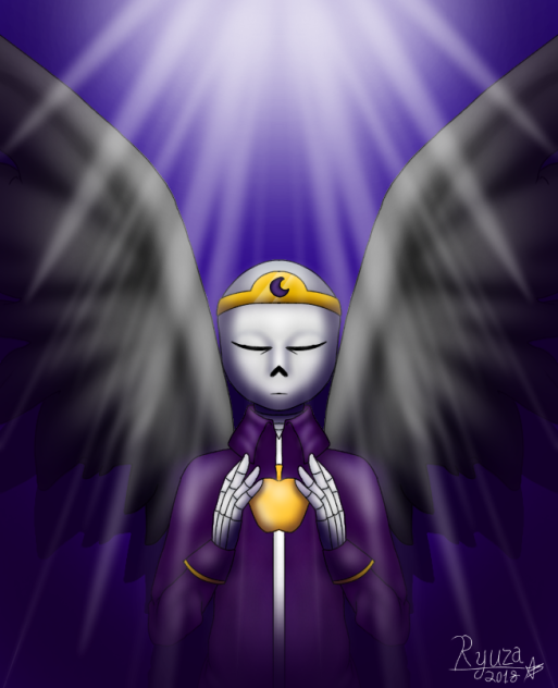 (Speedpaint) Request-Undertale - Wings - ibisPaint