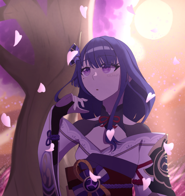 Falling Sakura - ibisPaint