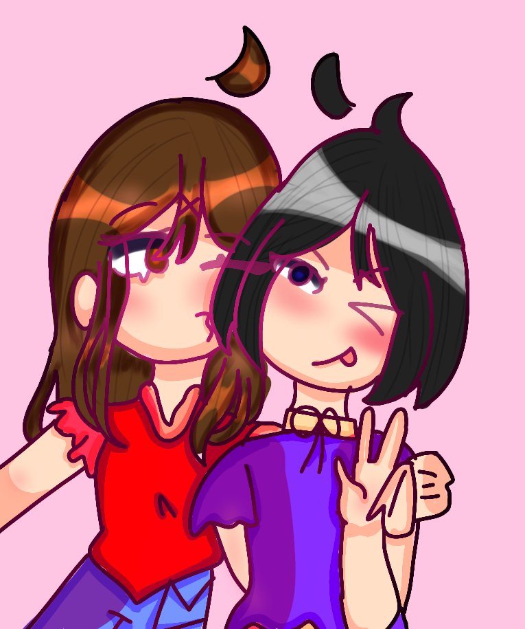 Me and my Cousin - ibisPaint