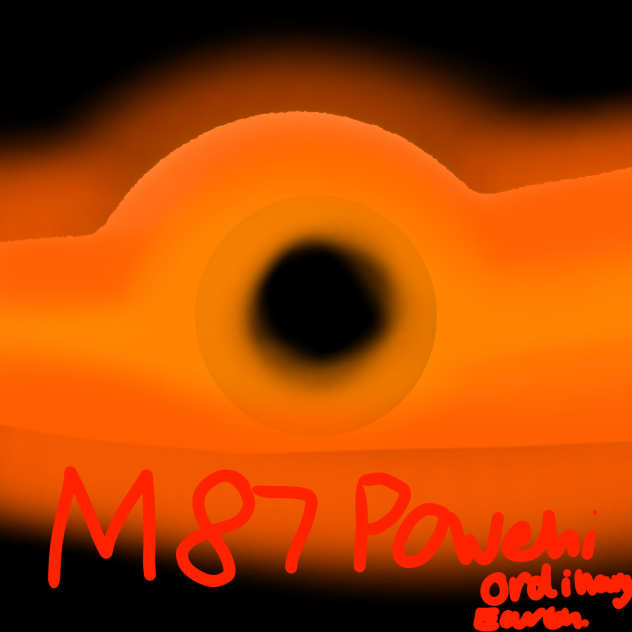 M87 Powehi - ibisPaint